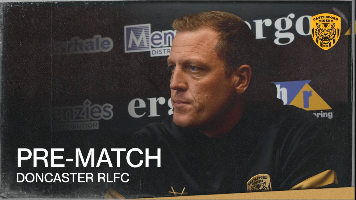 Doncaster RLFC Vs Castleford Tigers | Ryan Carr | Pre Match Press ...